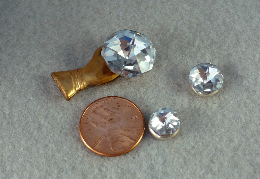 Miniature Scrying Stones 3 Sizes Choice Crystal Rhinestone - Etsy