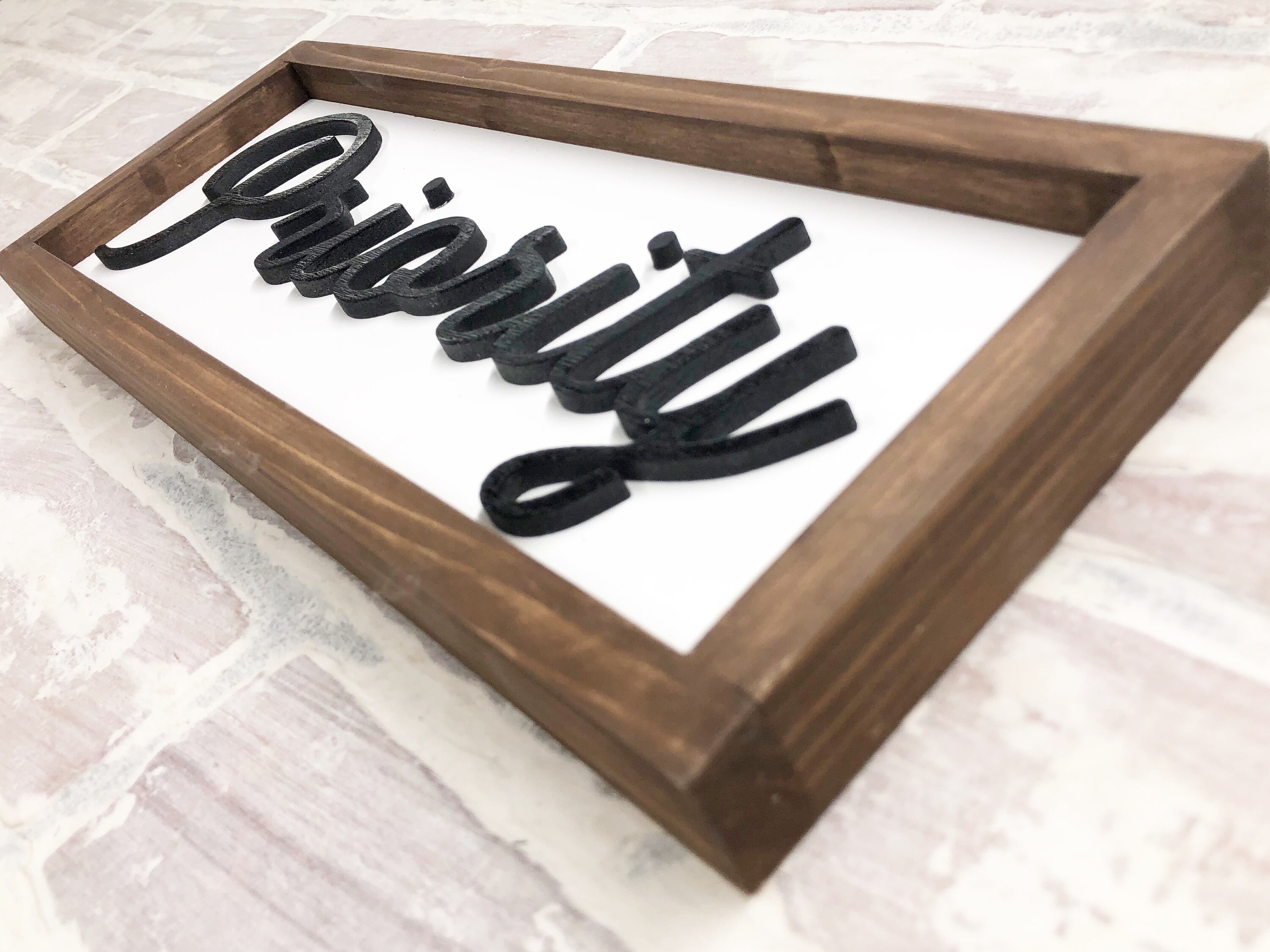 One Little Word Sign, Word of the Year, One Word, Mantra Sign,intention ...