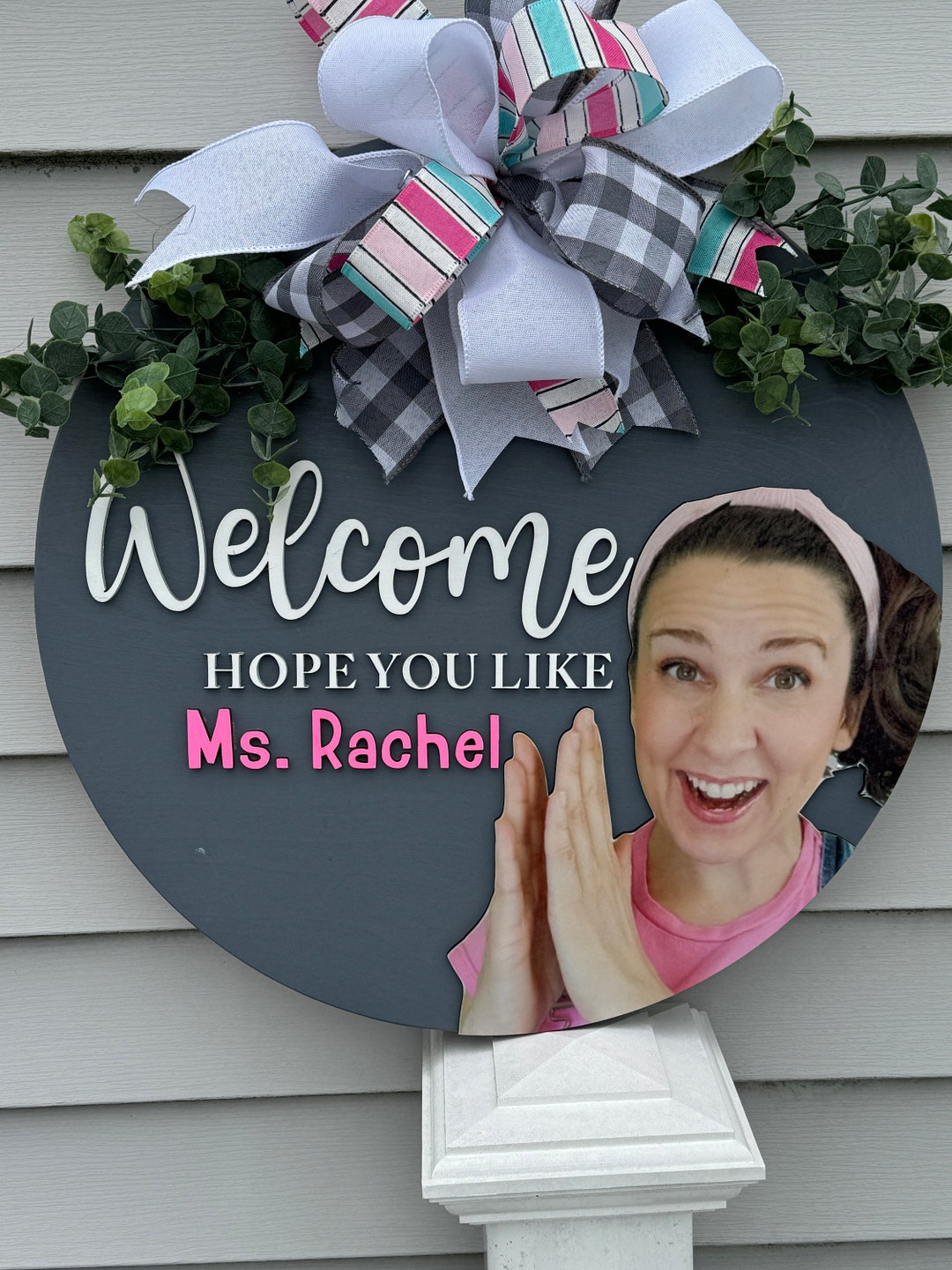 Ms. Rachel Welcome Doorhanger, Hope You Like, Ms.rachel ,door Hanger ...