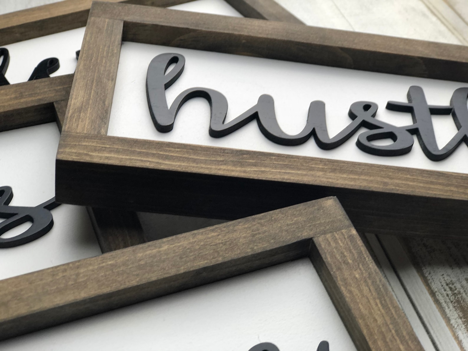 One Little Word Sign Word of the Year One Word Mantra - Etsy