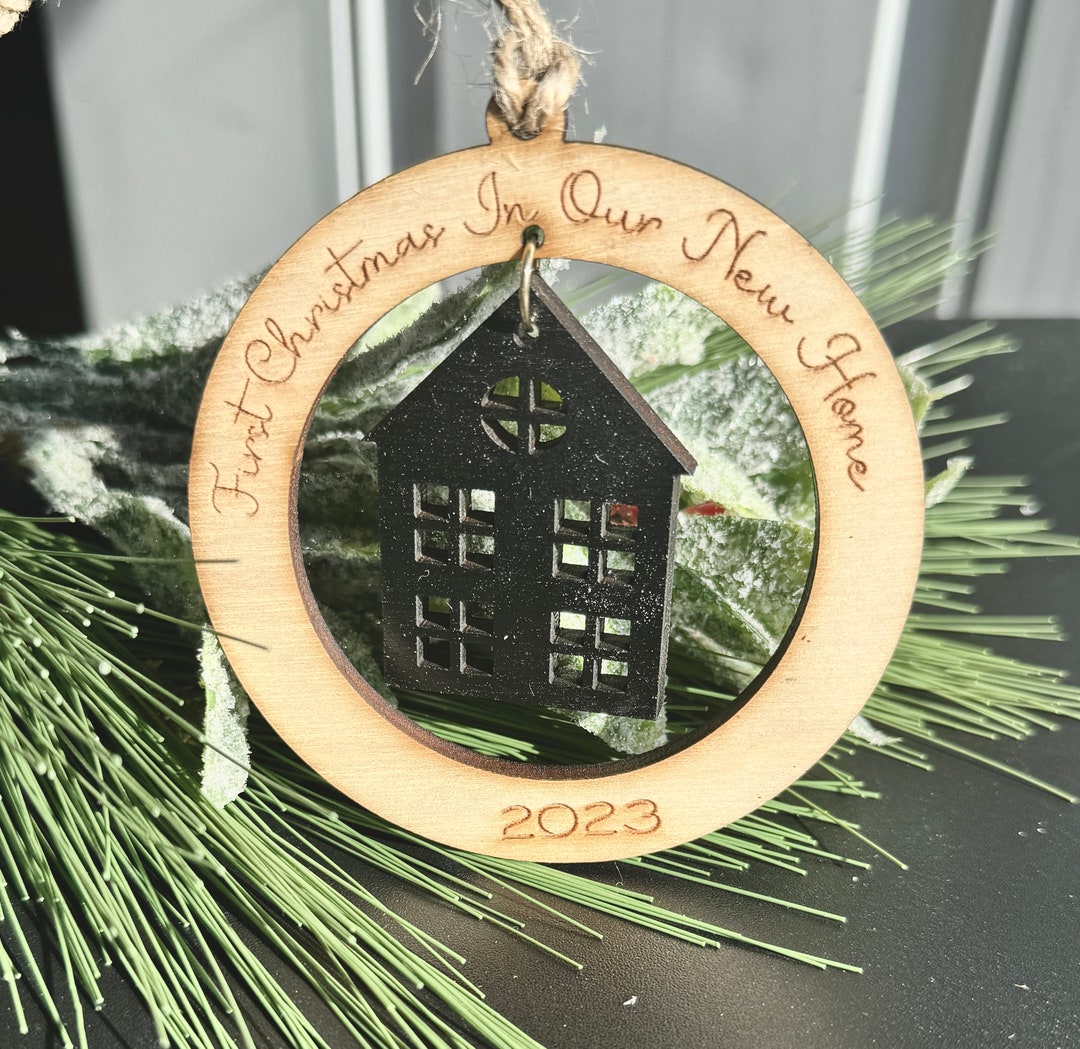 New Home for the Holidays Christmas Ornament - Personalized Keepsake - Etsy