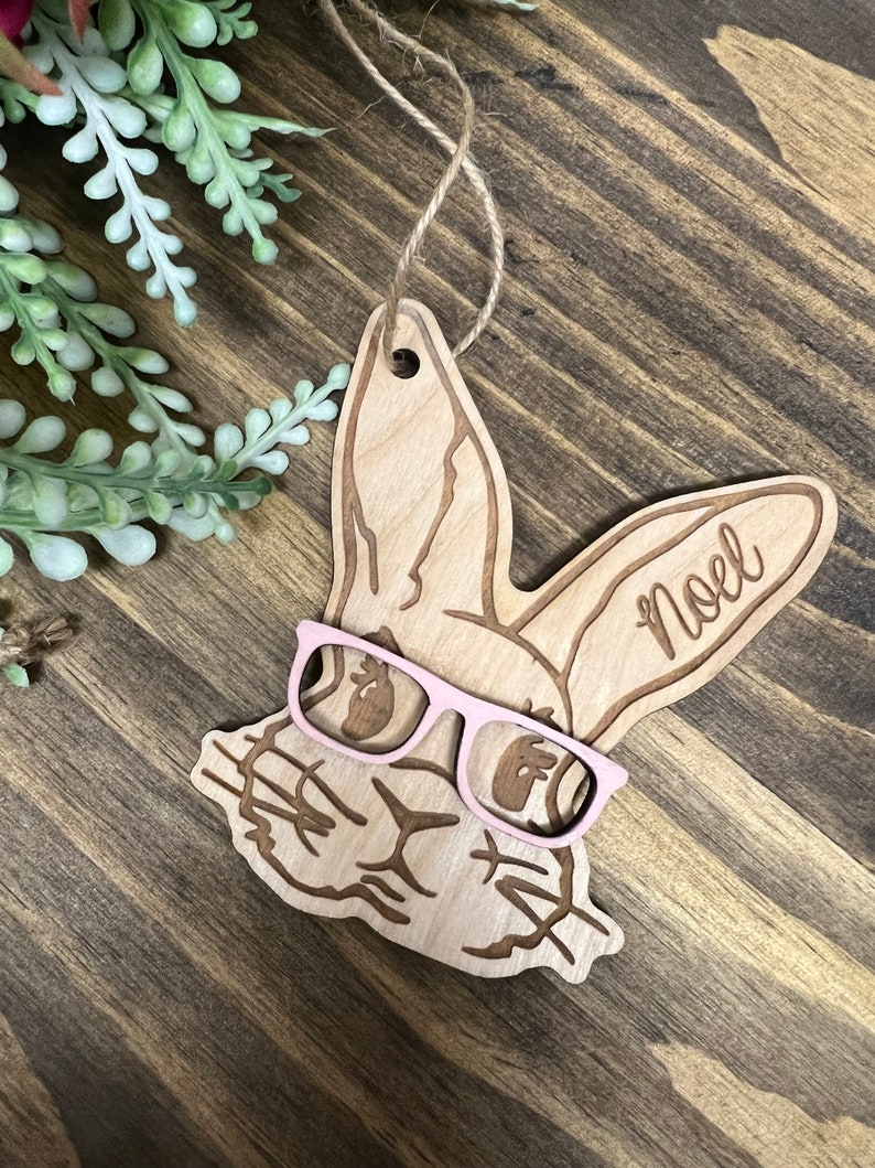 Bunny Name Tagspersonalized Bunny Tags Bunny Tags Easter | Etsy