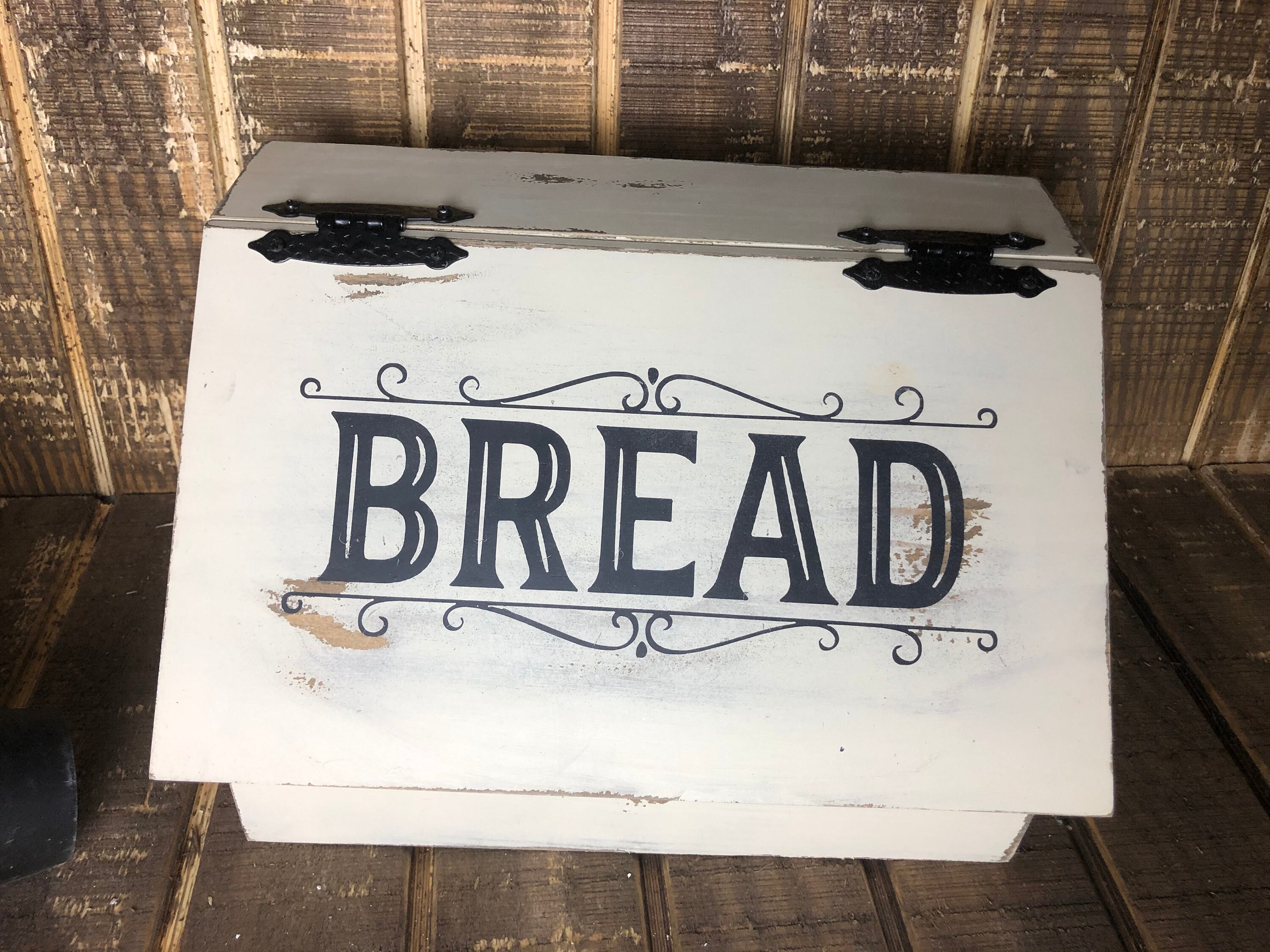 Breadbox Storage Bread Box Bread Basket Kitchen Storage Rustic | Etsy