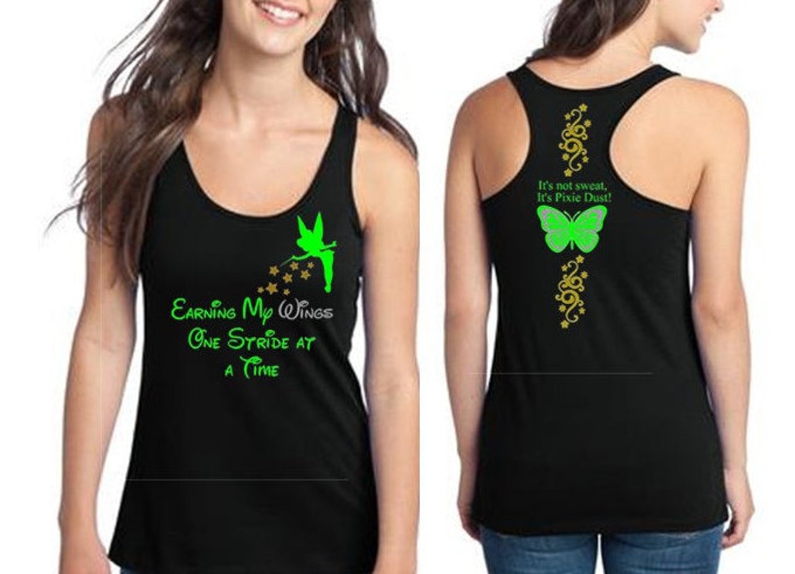 Tinkerbell Running Tank - Etsy
