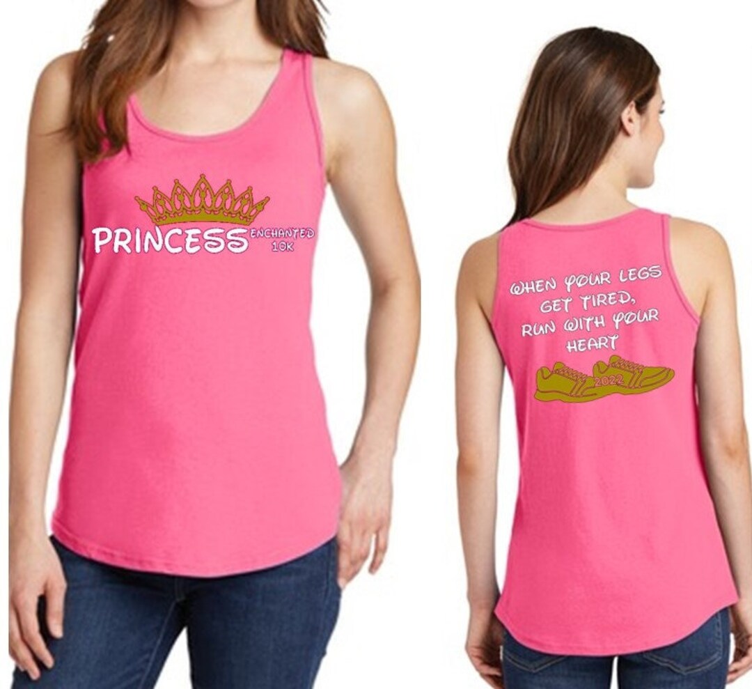 Disney Enchanted Princess Run Tank - Etsy