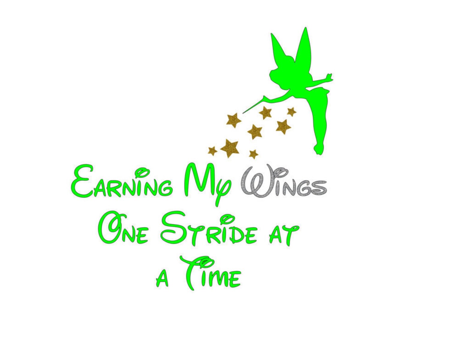 Tinkerbell Running Tank - Etsy