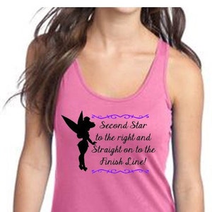 Second Star to the Right Tinkerbell Tank - Etsy