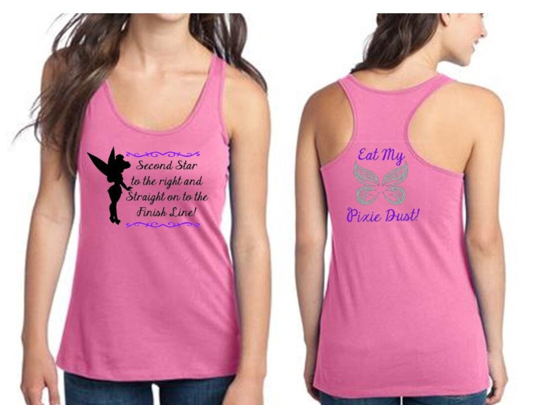 Second Star to the Right Tinkerbell Tank - Etsy