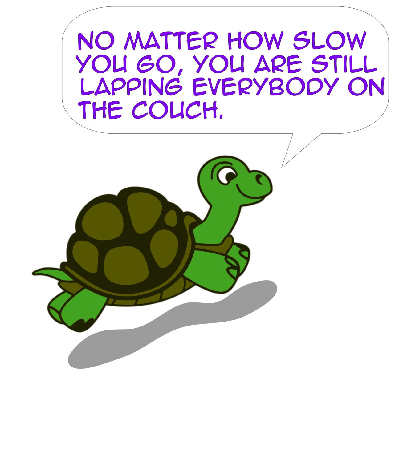 No Matter how Slow Turtle Unisex Tshirt | Etsy