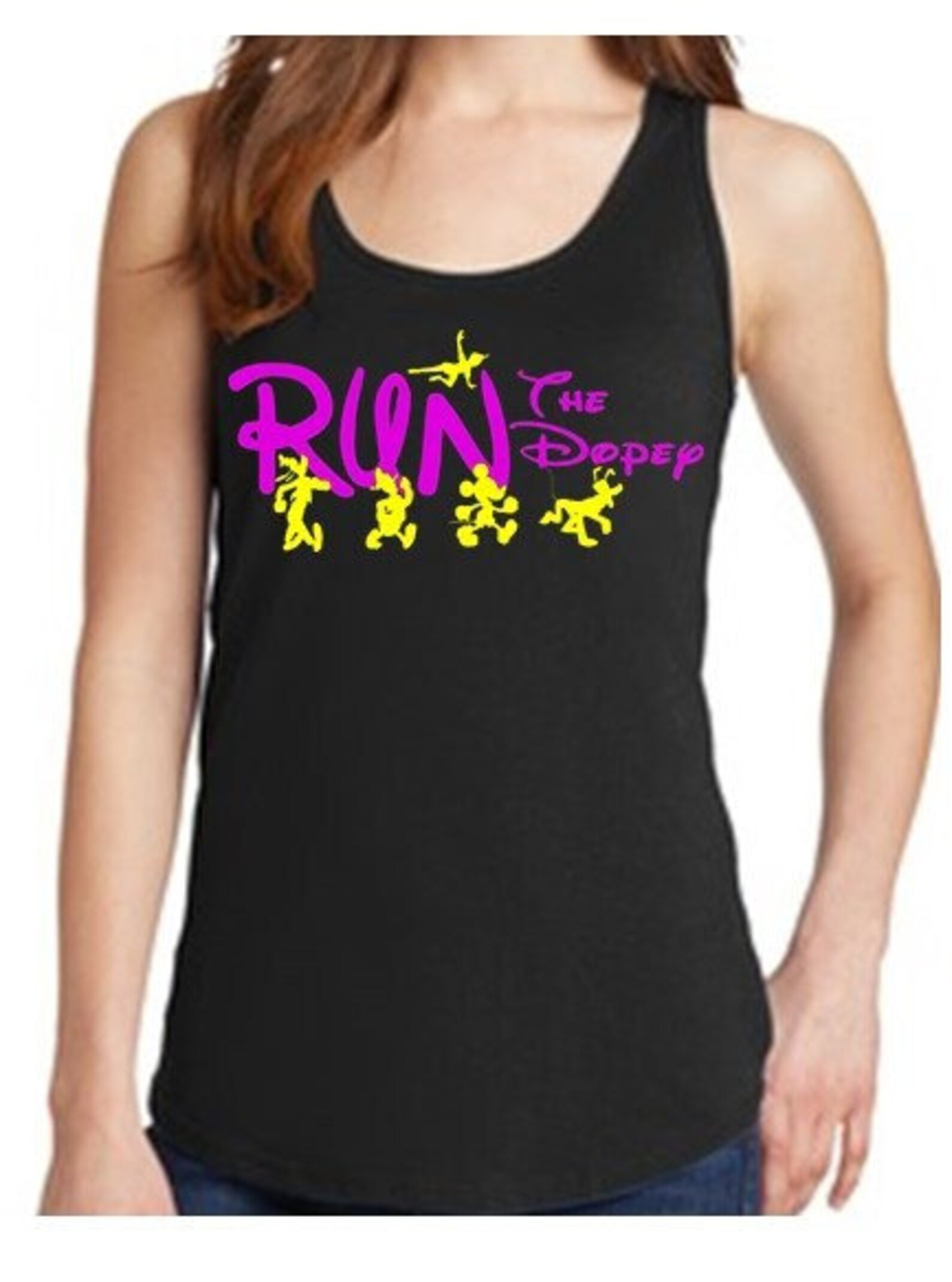 Run the Dopey Tank - Etsy