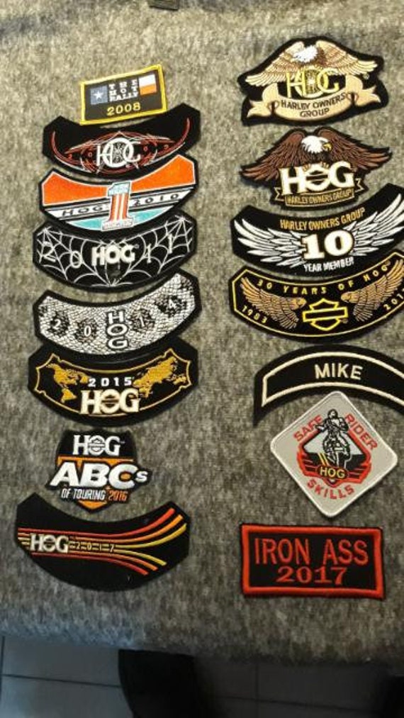 Harley-davidson patches & pins - Gem