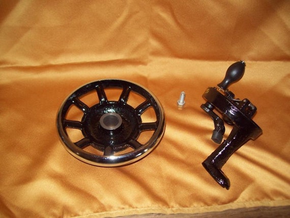 Tools Sewing & Needlecraft Singer Gold Hand Crank & Spoke Wheel For ...