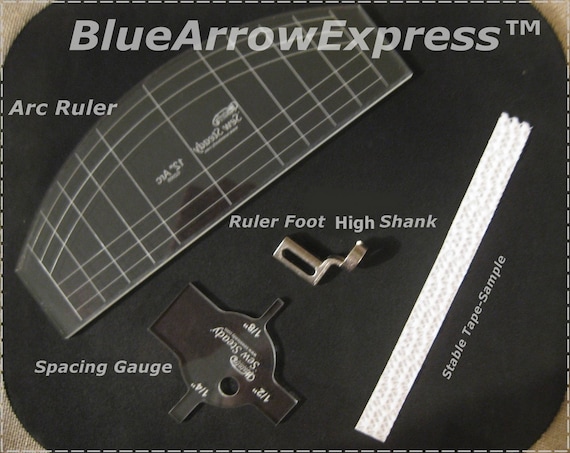 Free Motion Ruler Quilting Foot Set High Shank Fits Janome | Etsy