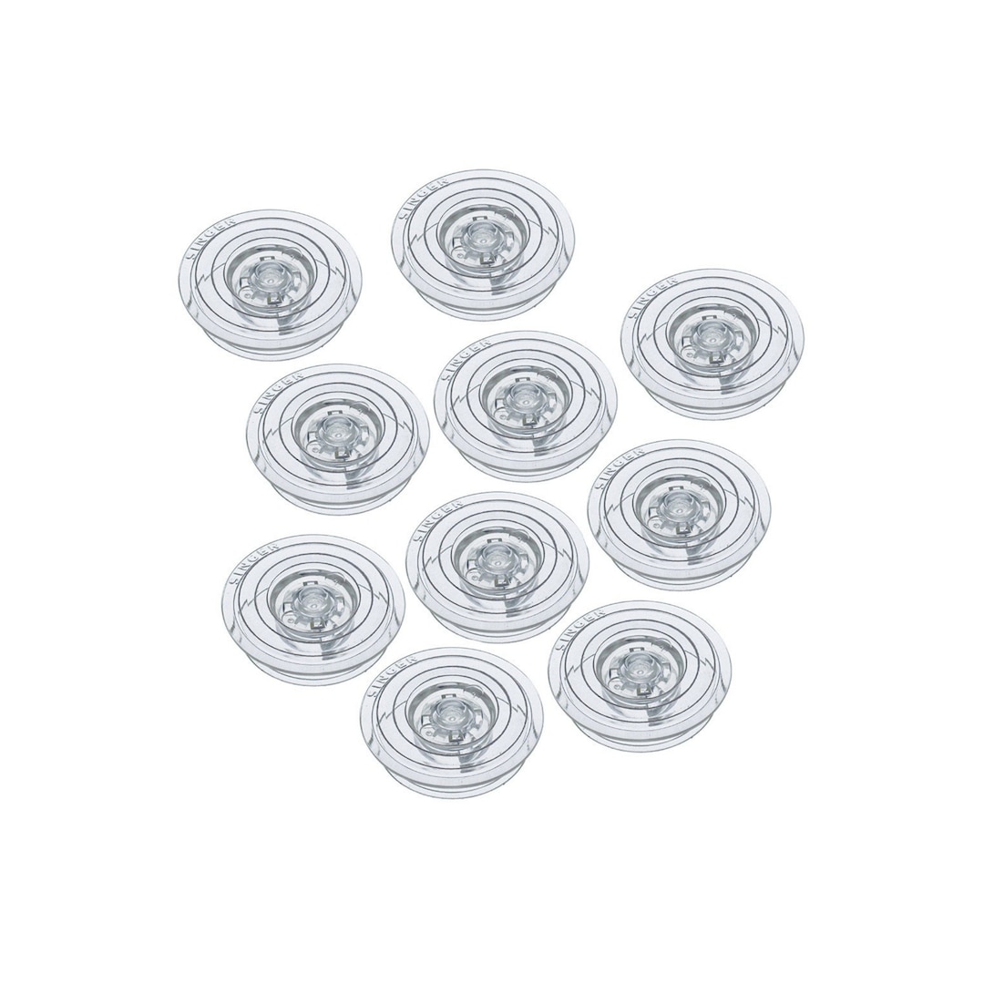 10 Singer Bobbins 163131-S - Set of Authentic Original Parts for Smooth ...