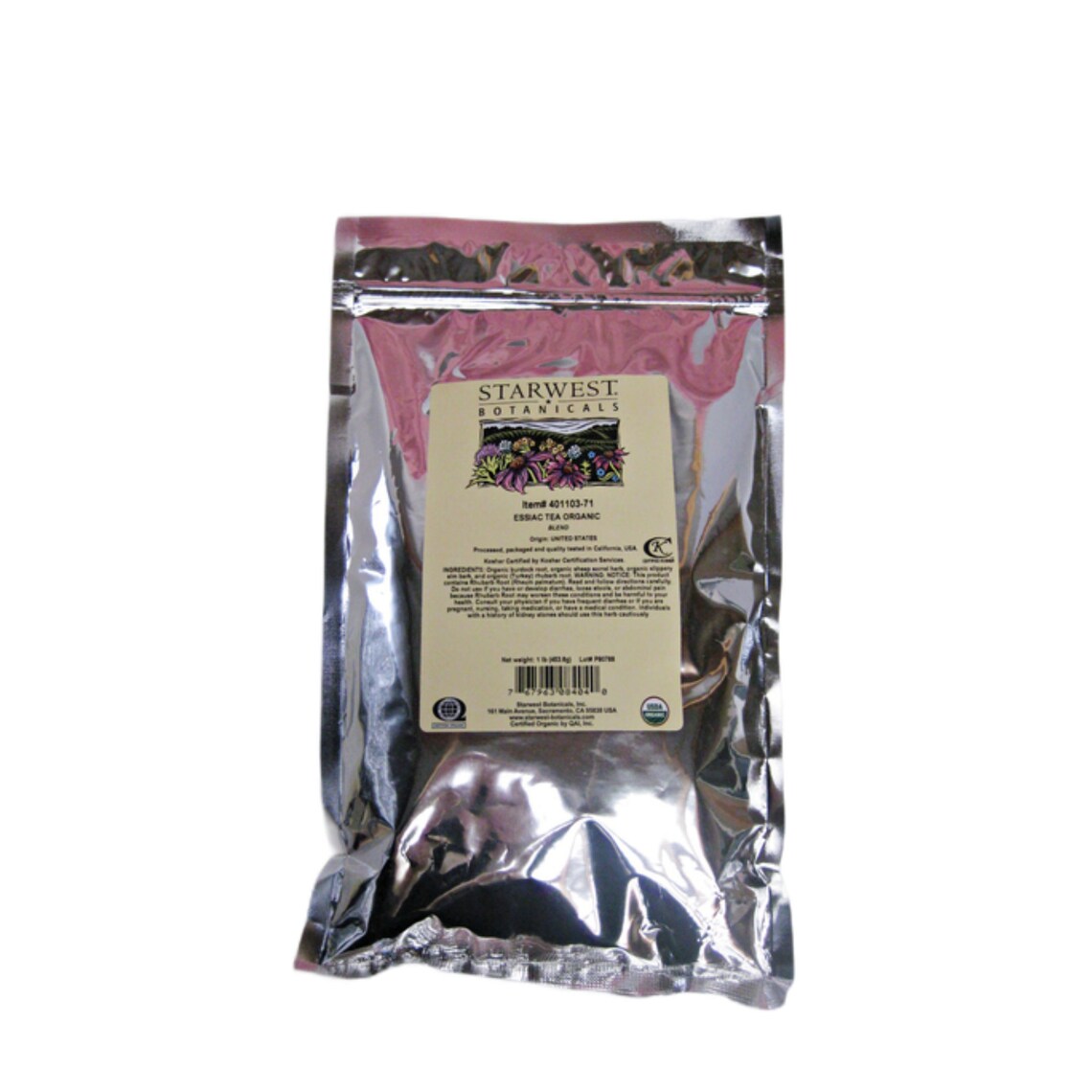 Essiac Tea 4-herb Original Formula 1lb Organic - Etsy