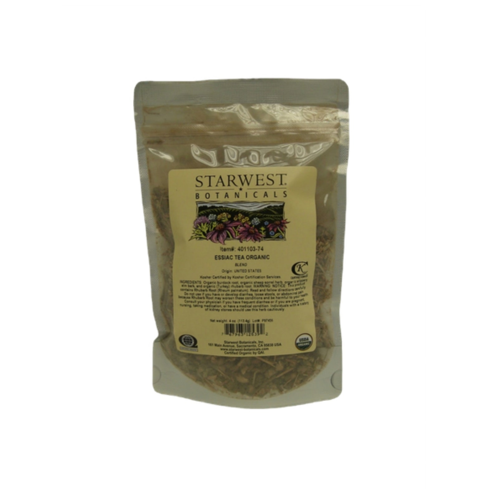 Essiac Tea 4-herb Original Formula 1lb Organic - Etsy