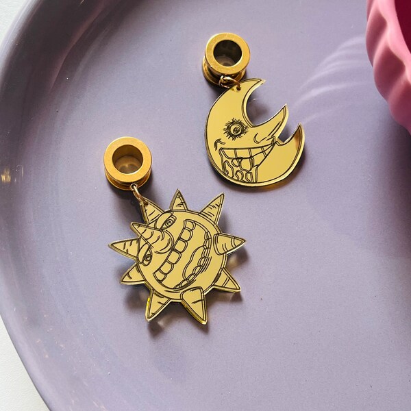 Soul Eater Earrings - Etsy