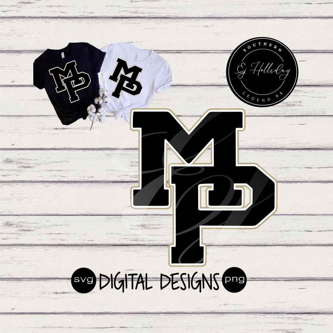 MP Logo Mary Persons High School Team Mascot Highschool Spirit Digital ...