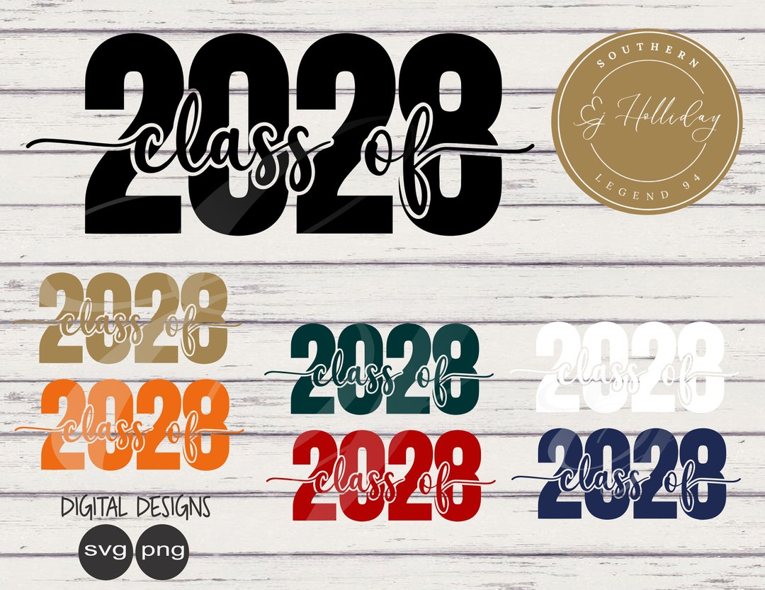 Class of 2028 Digital Design, Graduation, School, Seniors, Class of ...