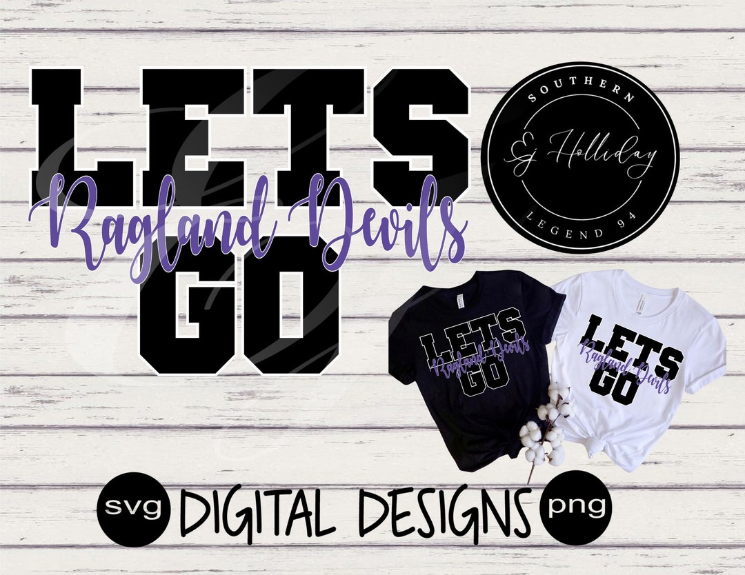 Lets Go Ragland Devils Team Mascot Ragland Highschool Sports Baseball ...