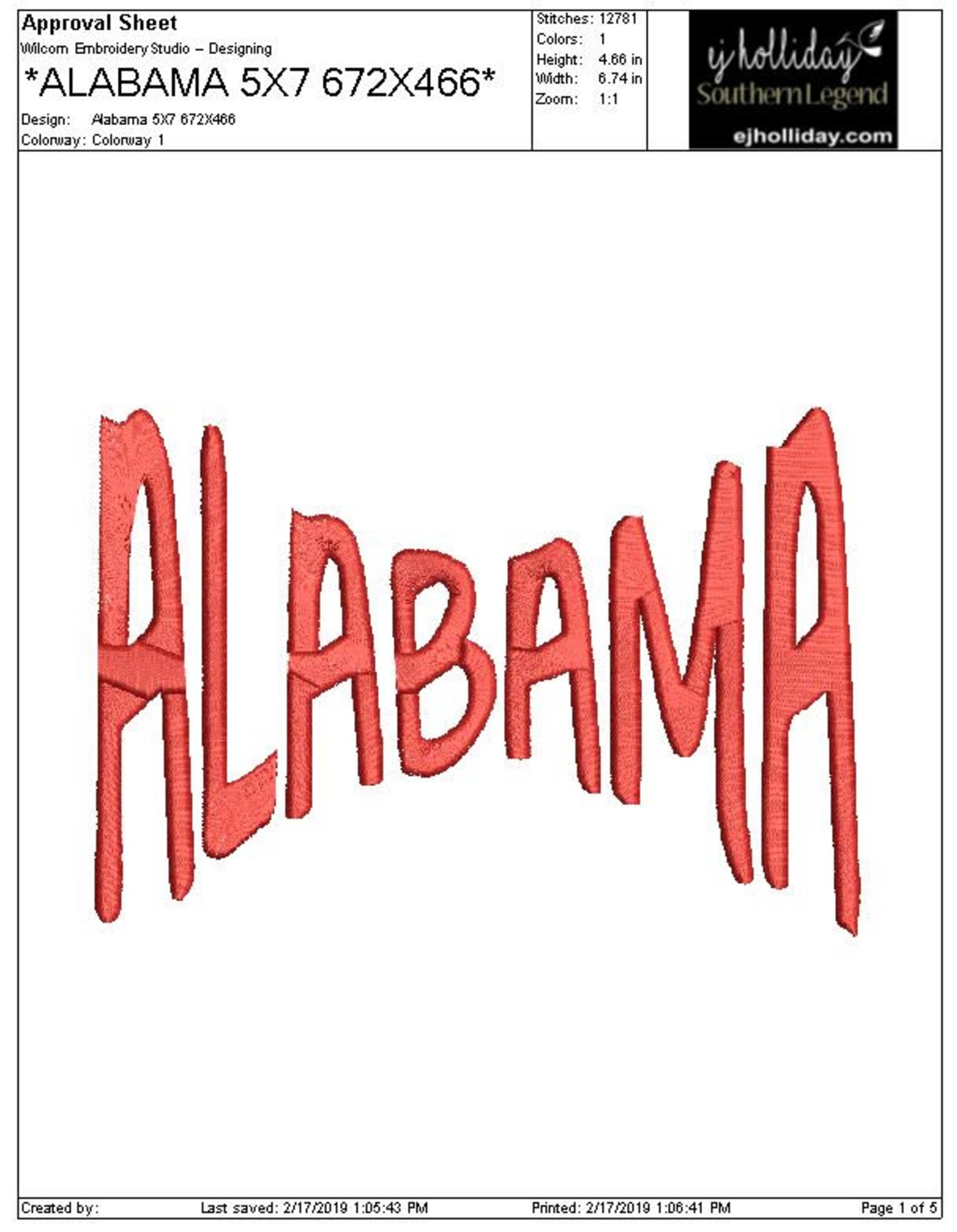 Alabama Curved Satin Stitch Machine Embroidery Digital Design | Etsy