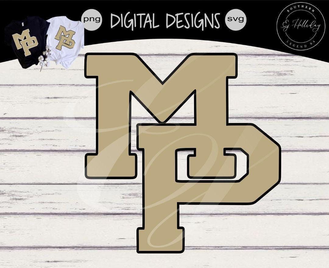 MP Logo Mary Persons High School Team Mascot Highschool Spirit Digital ...