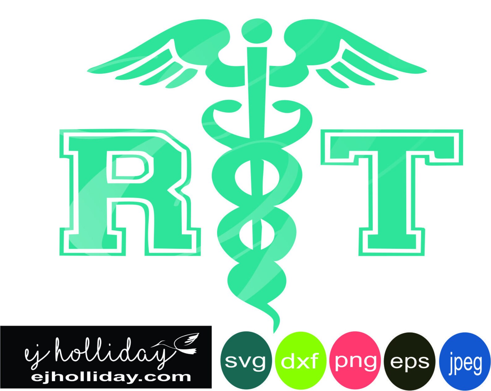 Respiratory Therapist Monogram Eps Svg Dxf Png Jpg Jpeg - Etsy