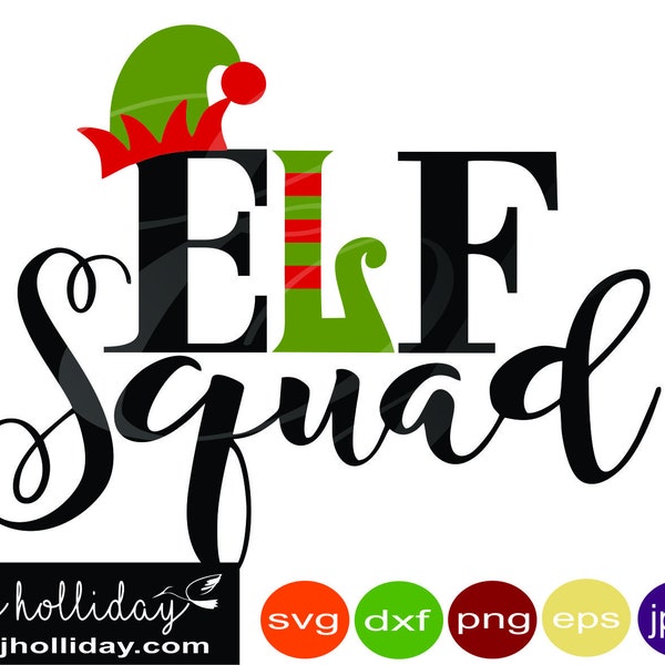 Elf Squad Svg - Etsy