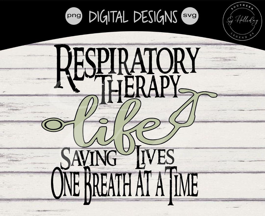 Respiratory Therapy SVG | Life | RT Therapist | Eps Grunge Style Svg ...