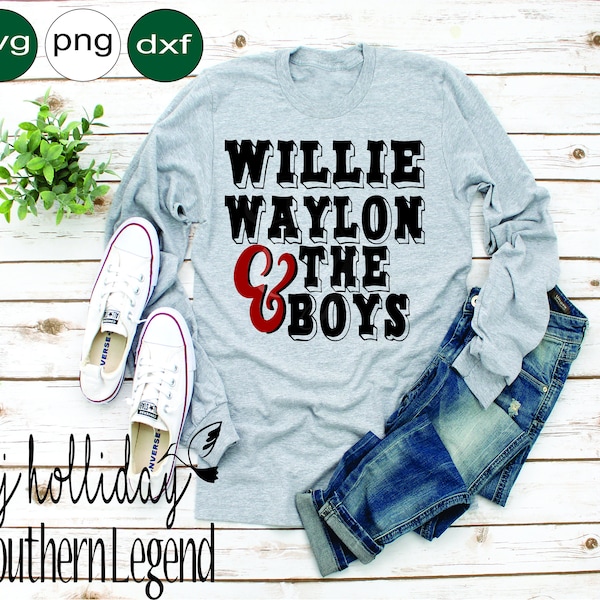 Waylon Svg - Etsy