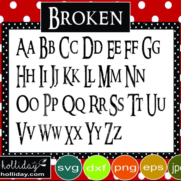 Upper and Lower Case Font - Etsy