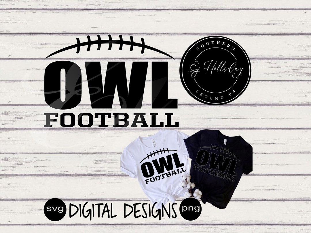 Owl Football Team Mascot School Team Favorite Team Svg Png Digital File ...