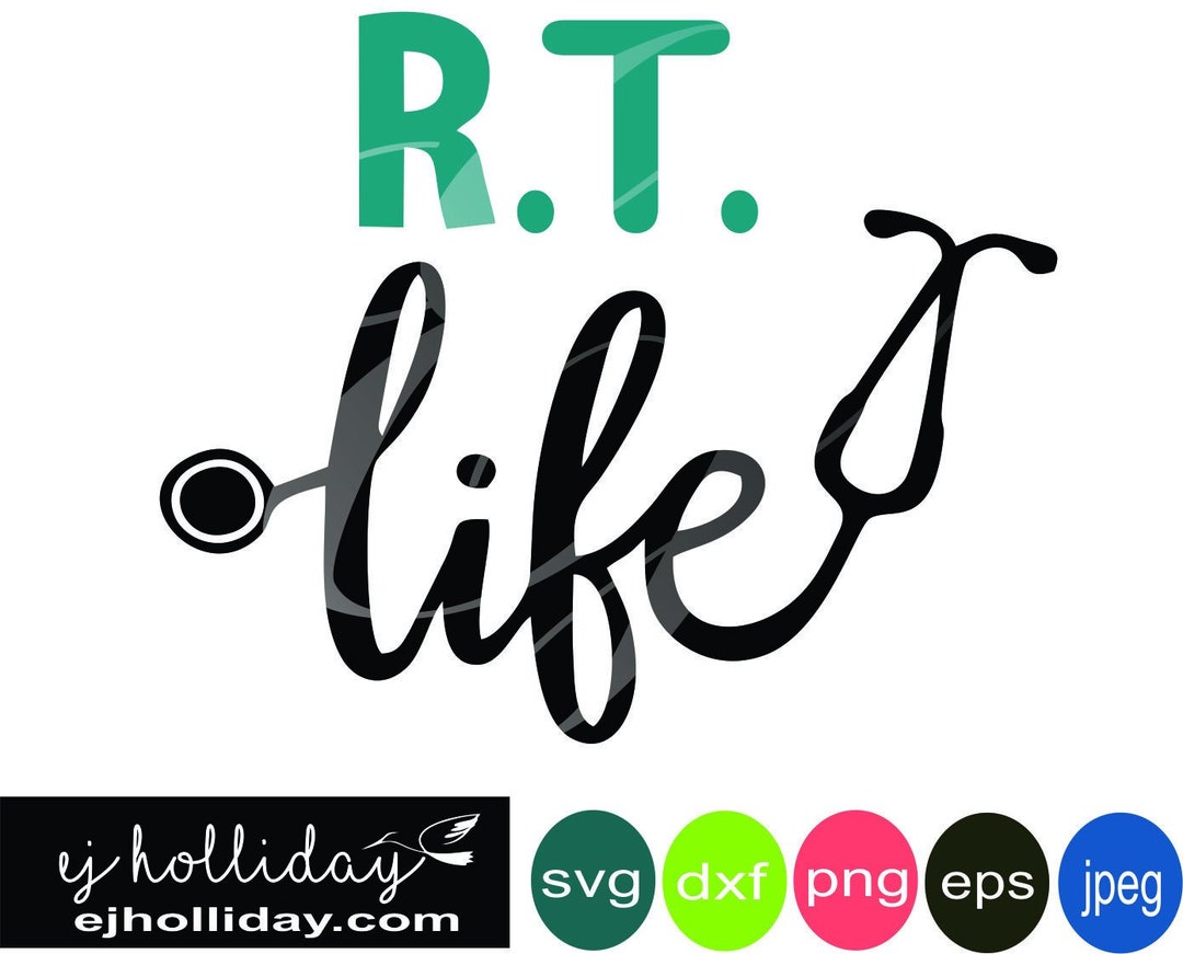 RT Life Stethoscope Eps Svg Dxf Png Jpg Jpeg Digital Cutting Design ...