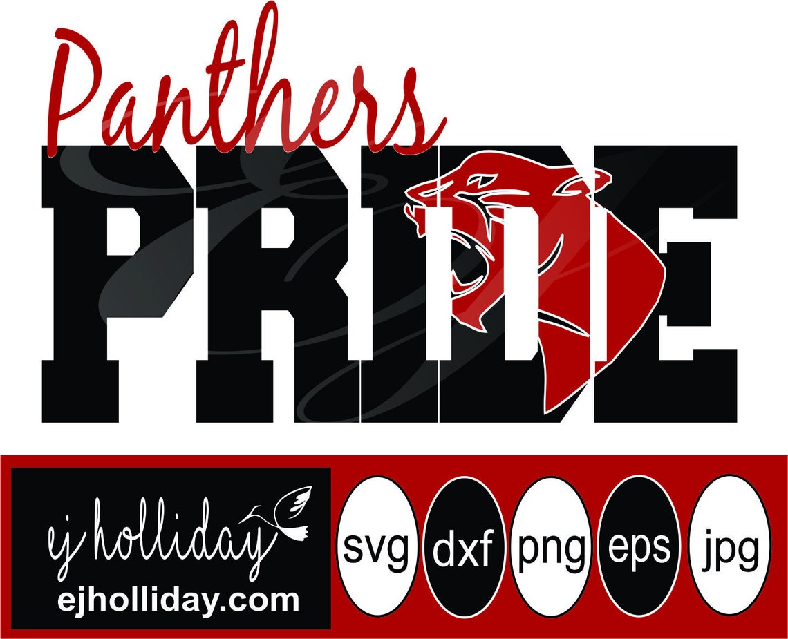 Perry High School Panthers Pride Mascot 19 Svg Eps Png Jpeg Jpg Digital ...