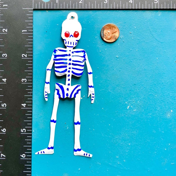 Mexican Tin Skeleton - Etsy