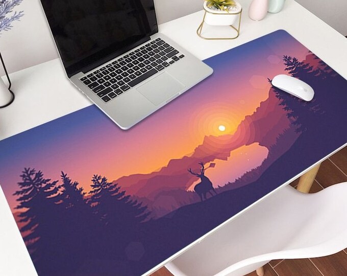 Relaxing Nature Mouse Pad / Gaming Mouse Pad / Cute Mouse Pad / Desk ...