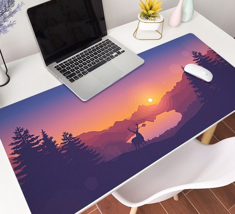 Relaxing Nature Mouse Pad / Gaming Mouse Pad / Cute Mouse Pad | Etsy