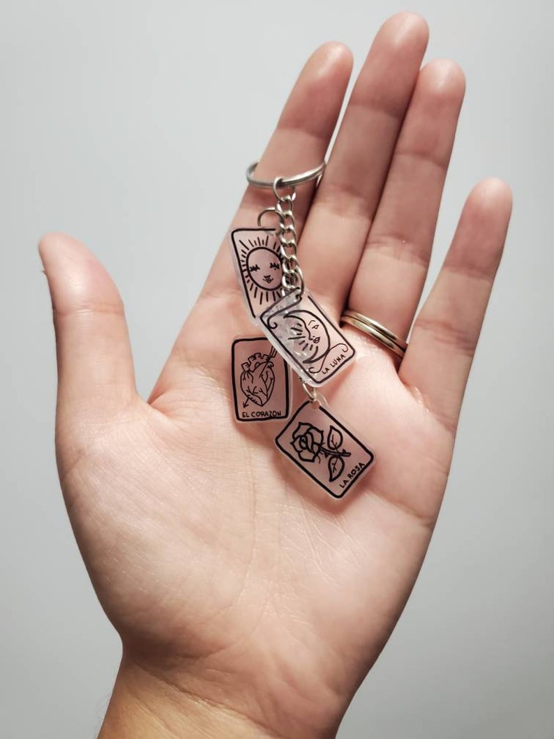 La Loteria Cards Key Chain | Etsy
