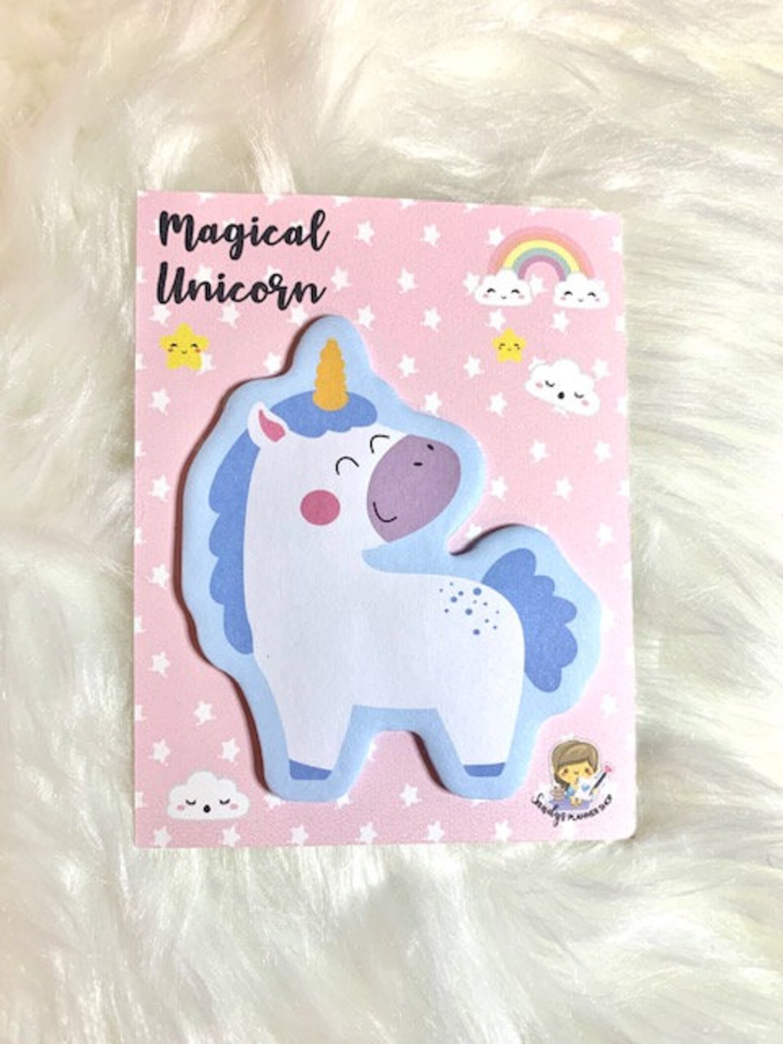 Unicorn Sticky Notes Planner Accessories Decorations - Etsy