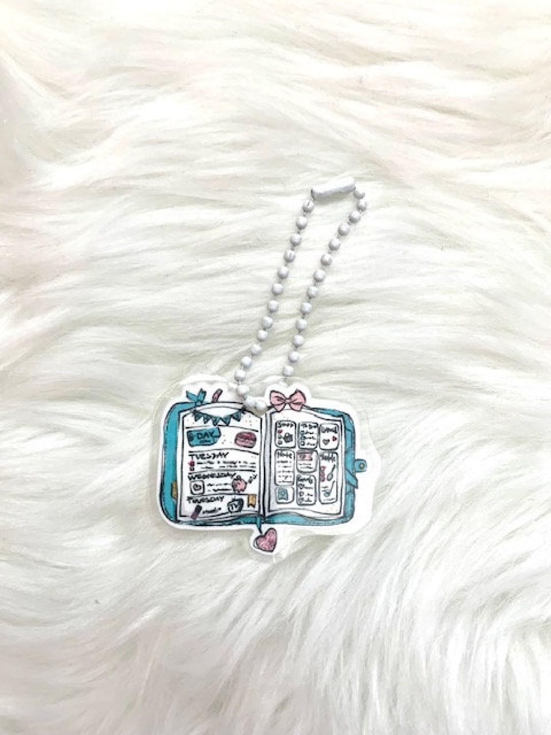 Planner Charm Dangle Chain Planner Accessories Decorations - Etsy