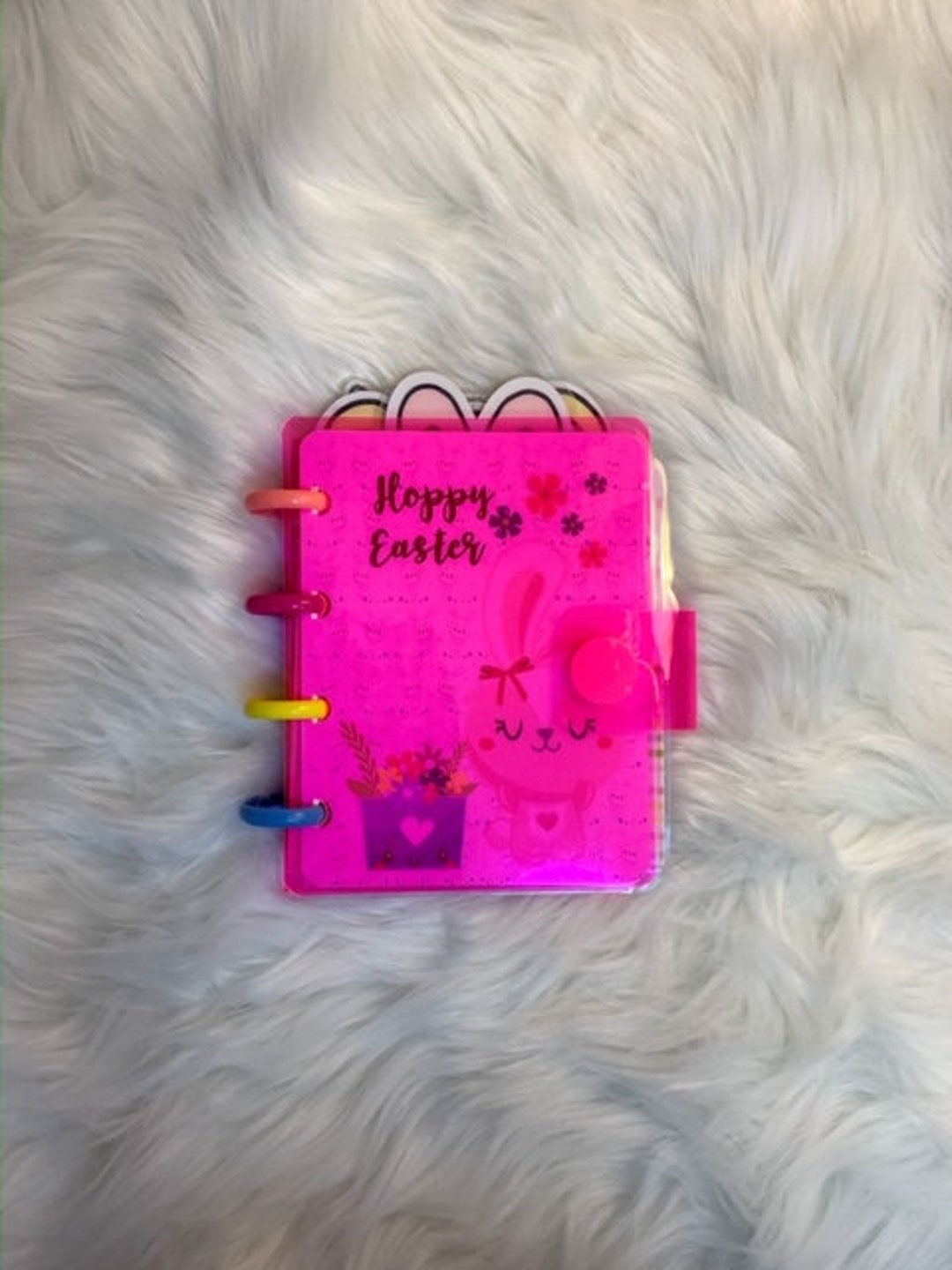 Happy Planner Micro Notes Hot Pink Vinyl Cover Planner Accessories ...