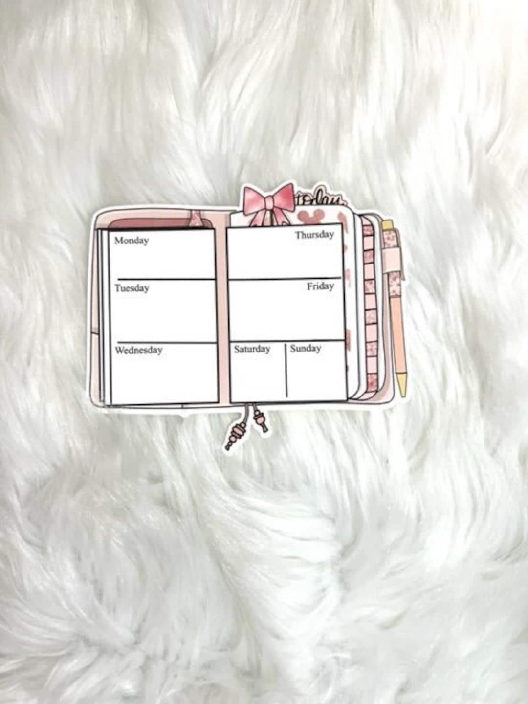 Planner to Do Sticker Die Cut - Etsy