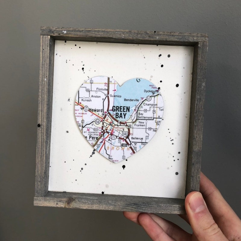 Day of Green Bay Map - Etsy UK