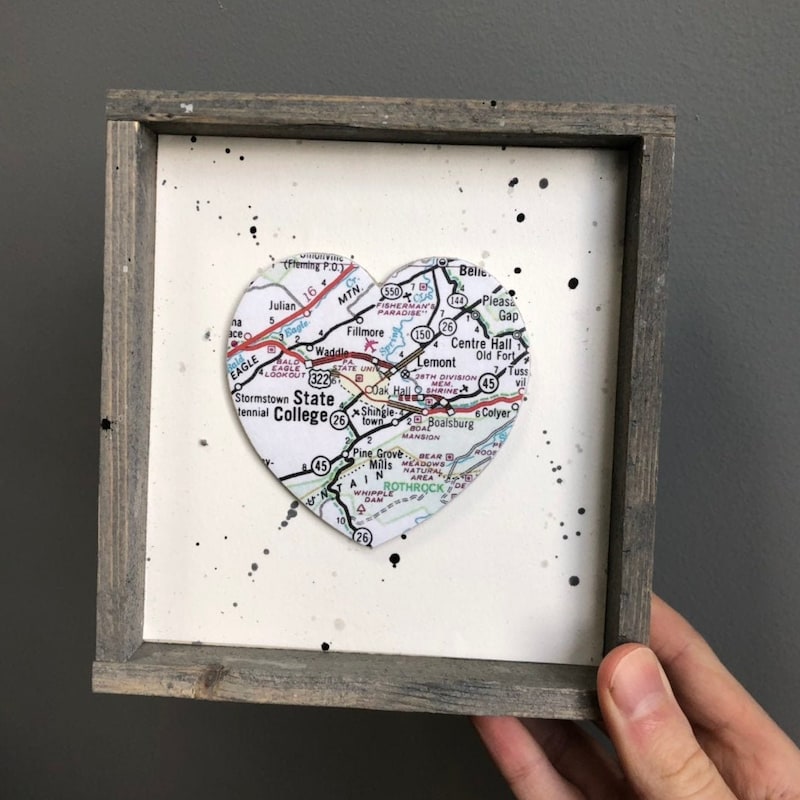 State Heart - Etsy
