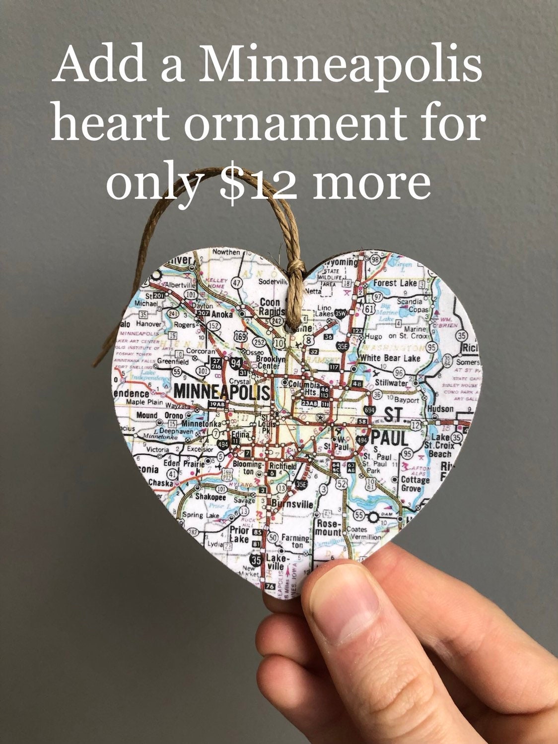 Minneapolis Heart Sign, Heart Map Sign, Minneapolis MN Sign ...