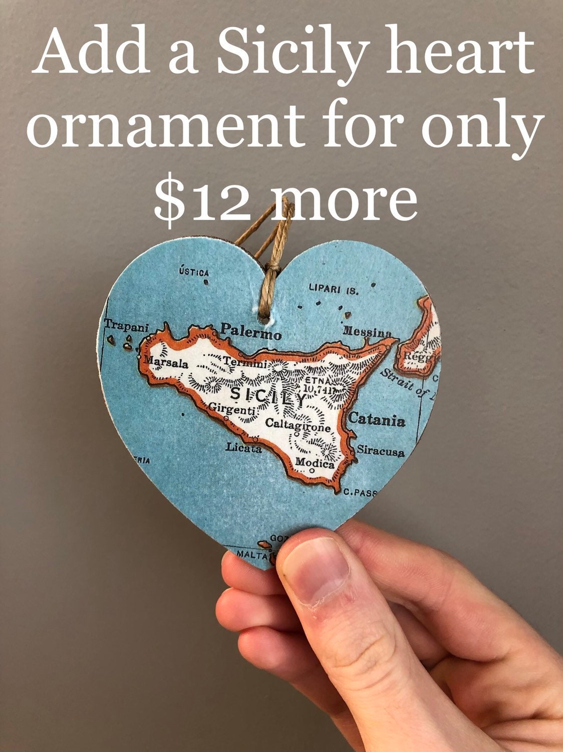 Sicily Heart Sign Heart Map Sign Sicily Italy Sign Sicily - Etsy