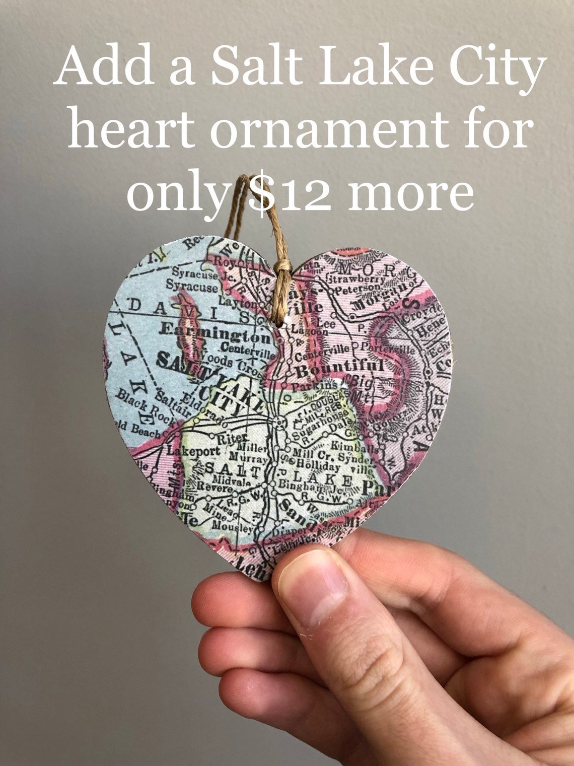 Salt Lake City Map Sign Salt Lake City Utah Salt Lake City | Etsy