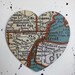Detroit Heart Sign Heart Map Sign Detroit MI Sign Detroit - Etsy