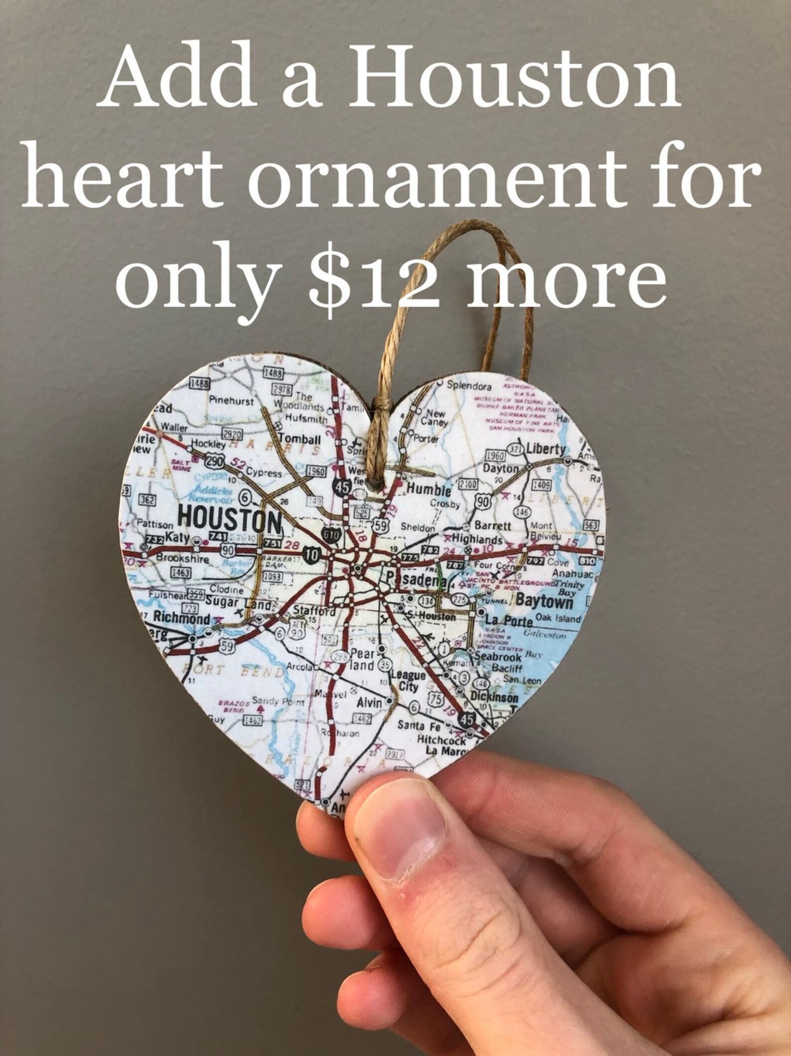 Houston Heart Sign, Heart Map Sign, Houston TX Sign, Houston Texas Gift ...