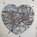St Louis Heart Sign, Heart Map Sign, St Louis MO Sign, St Louis Mao ...